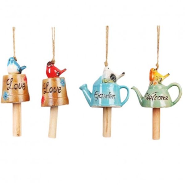Kettle Wind Chime - 18cm | The Base Warehouse