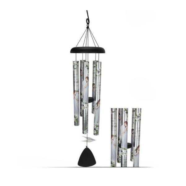 5 Tube Angel Tuned Chime - 100cm | The Base Warehouse