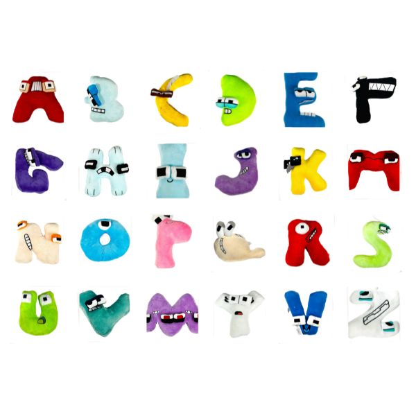 Single Alphabet Plush Toy | The Base Warehouse