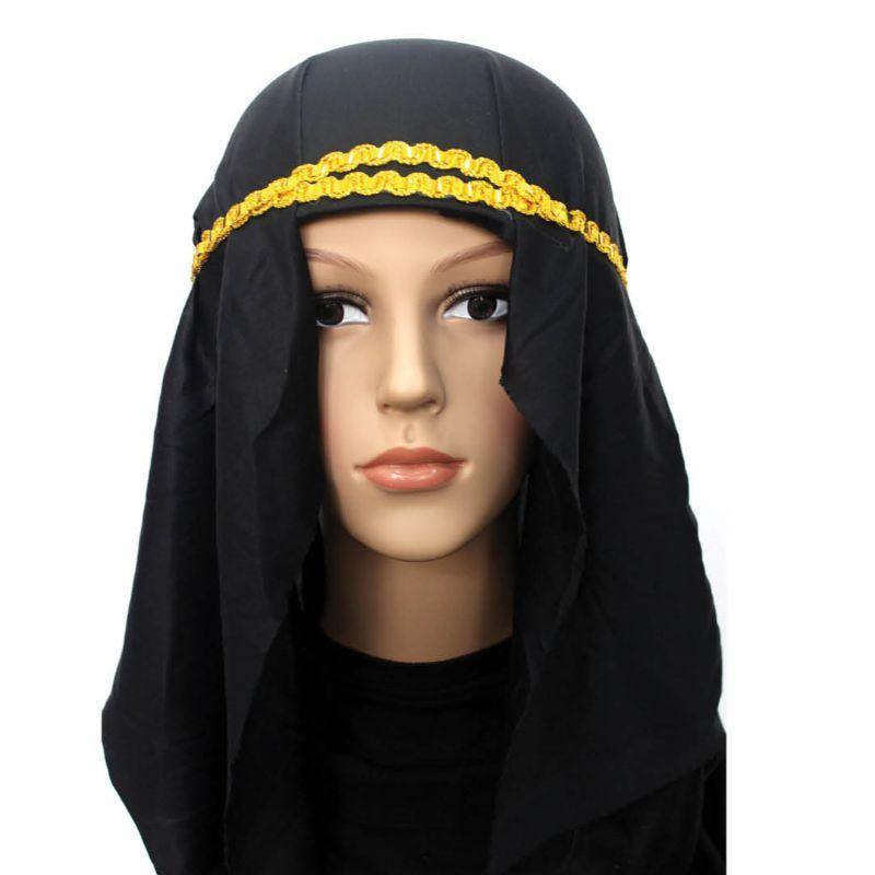 Adult Black Arabic Headpiece | The Base Warehouse