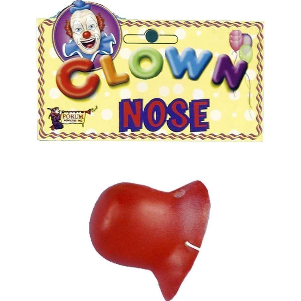 Squeaking Red Rubber Clown Nose | The Base Warehouse