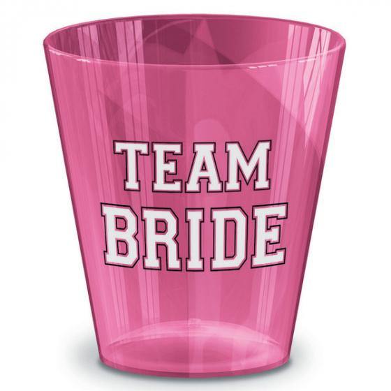 40 Pack Team Bride Shot Glasses | The Base Warehouse