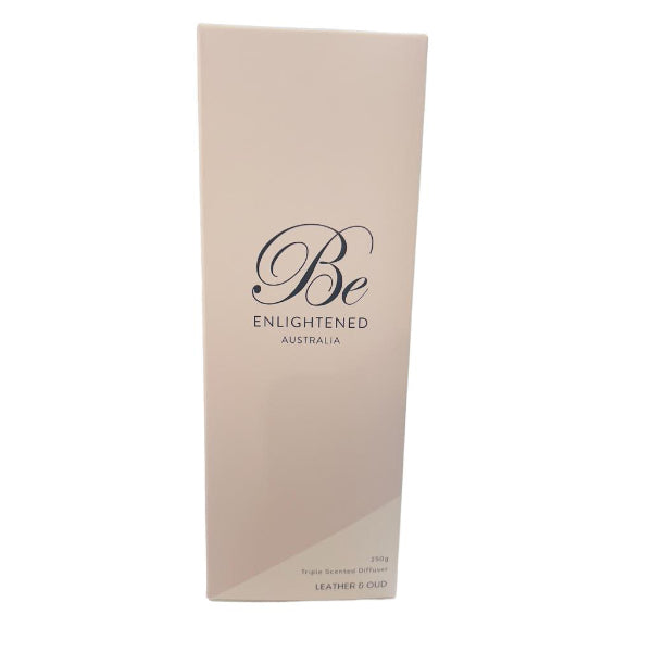 Be Enlightened Leather And Oud Diffuser | The Base Warehouse