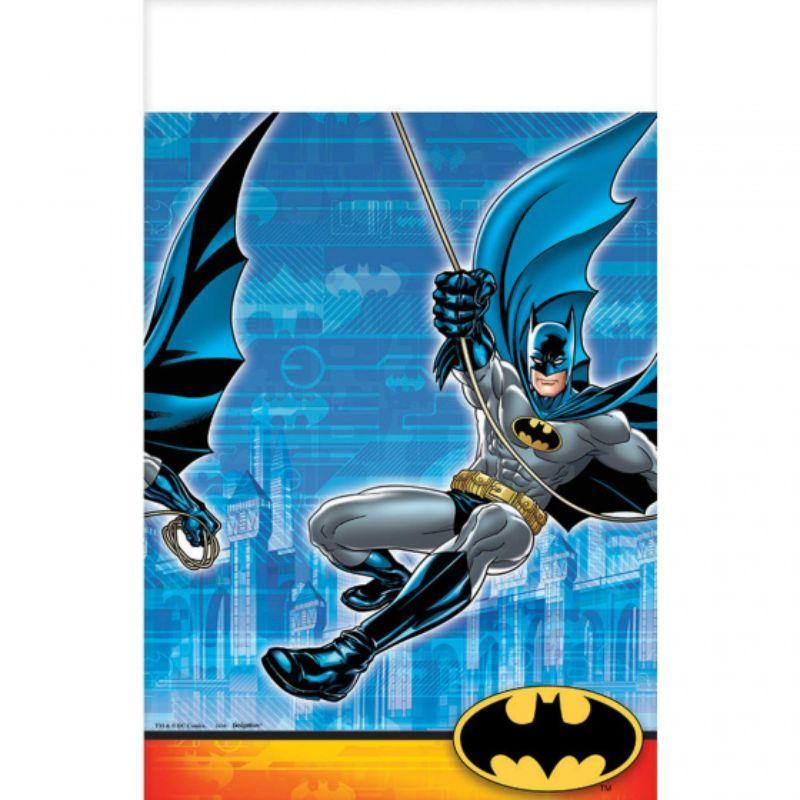 Batman Plastic Tablecover - 1.37m x 2.43m | The Base Warehouse