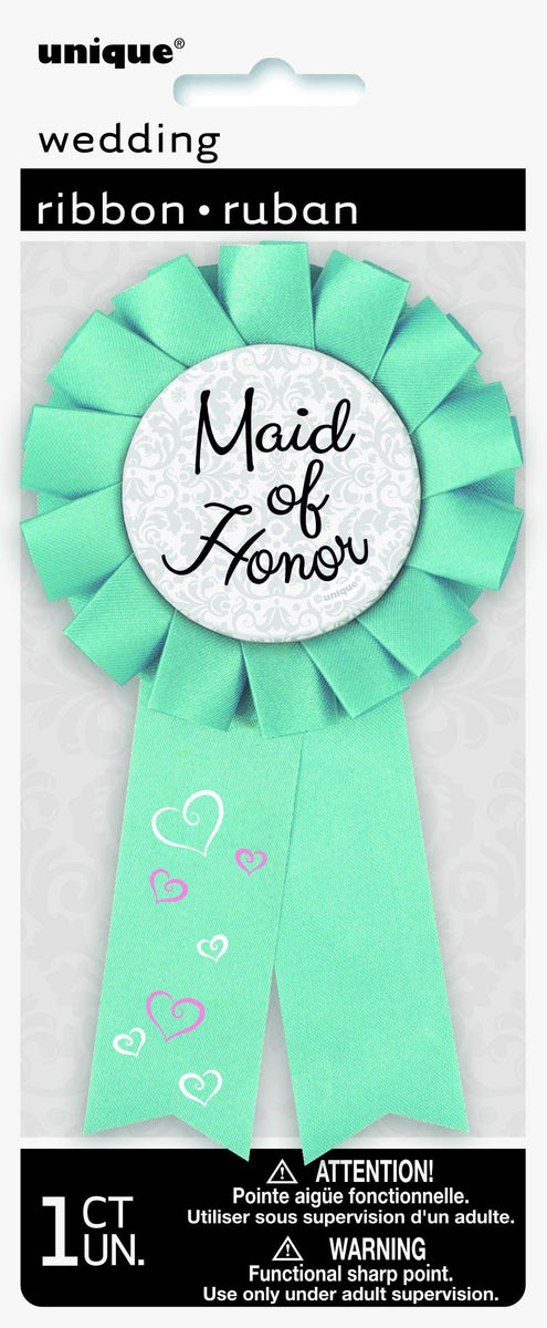 Maid Of Honor Award Ribbon | The Base Warehouse
