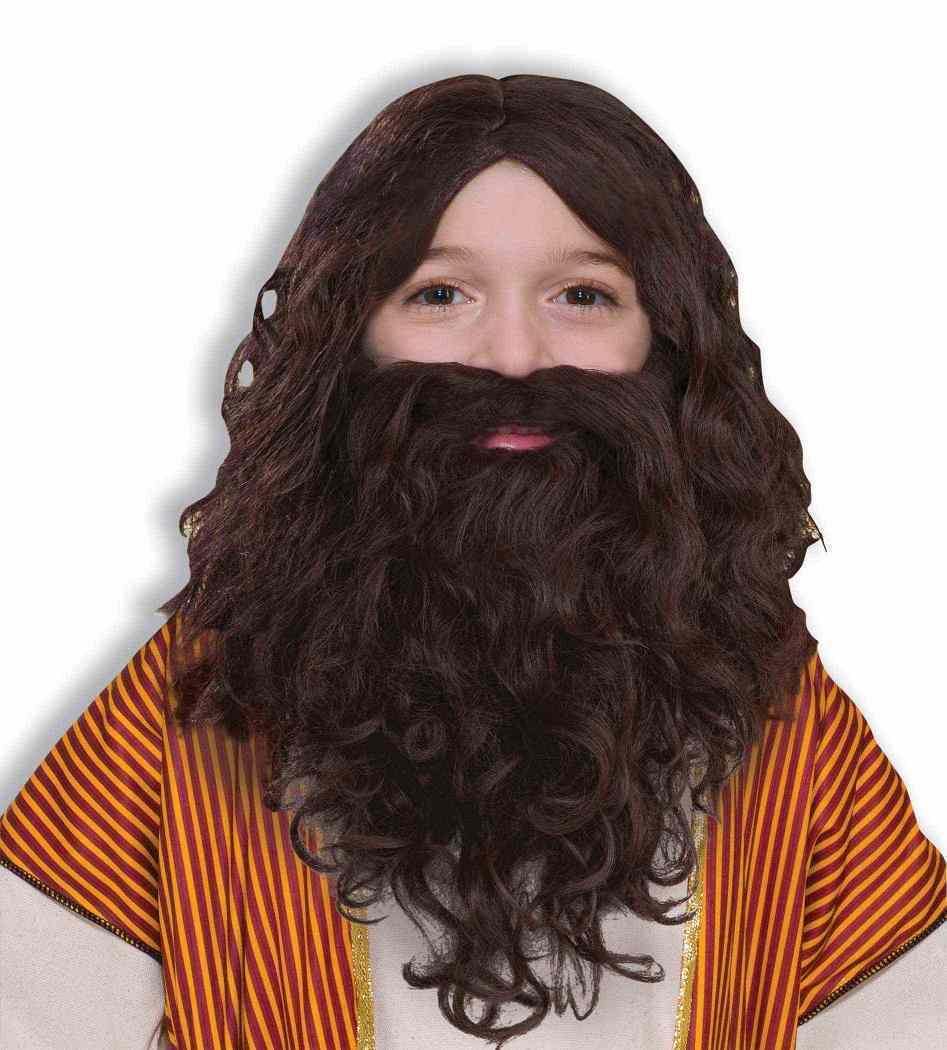 Kids Biblical Wig And Beard Set | The Base Warehouse