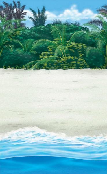 Beach Scene Setter Room Roll | The Base Warehouse