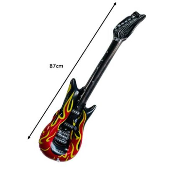 PVC Inflatable Guitar - 87cm | The Base Warehouse
