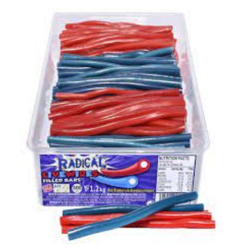 Radical Livewires Blue Rasp and Strawberry in Tub - 1.2kg | The Base ...