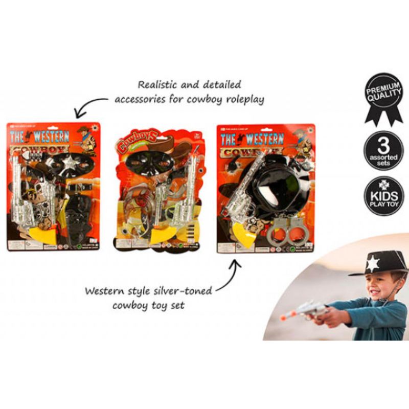 Western Cowboy Gun Set Toy | The Base Warehouse