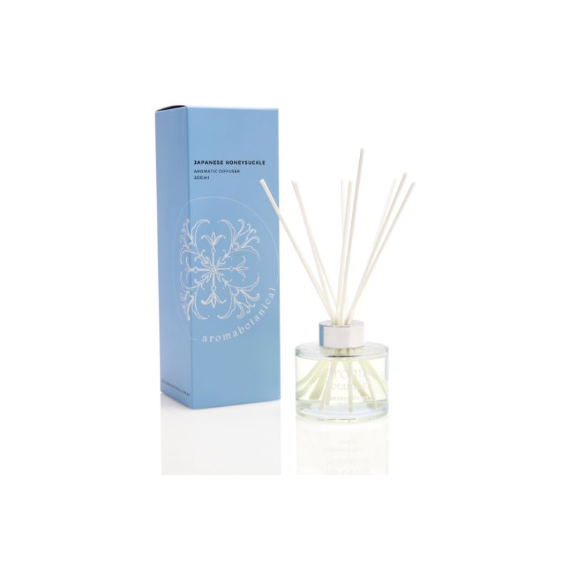 Aromabotanical Japanese Honeysuckle Aromatic Reed Diffuser - 200ml ...