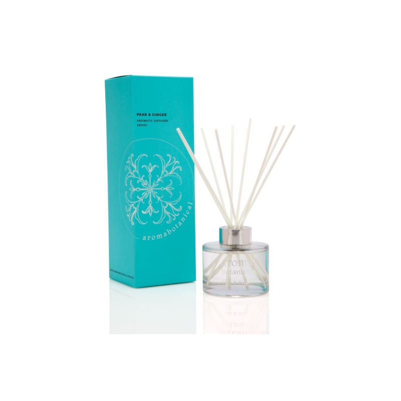 Aromabotanical Pear & Ginger Aromatic Reed Diffuser - 200ml | The Base ...