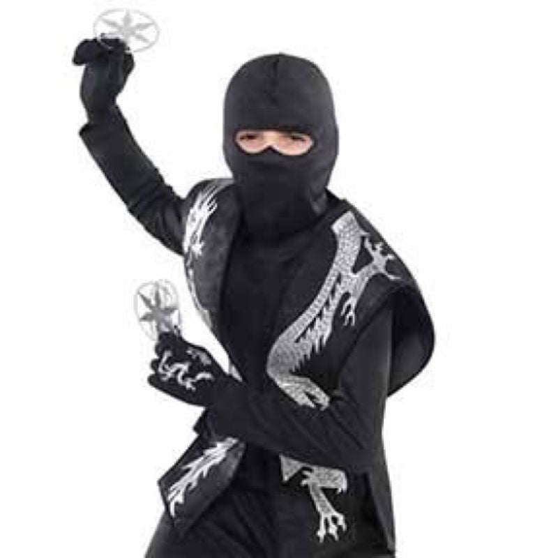 Ninja Tabard and Belt Set - Child Standard Size | The Base Warehouse