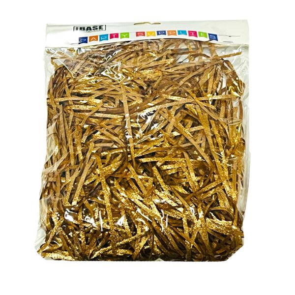Metallic Rose Gold Shredded Paper - 50g | The Base Warehouse