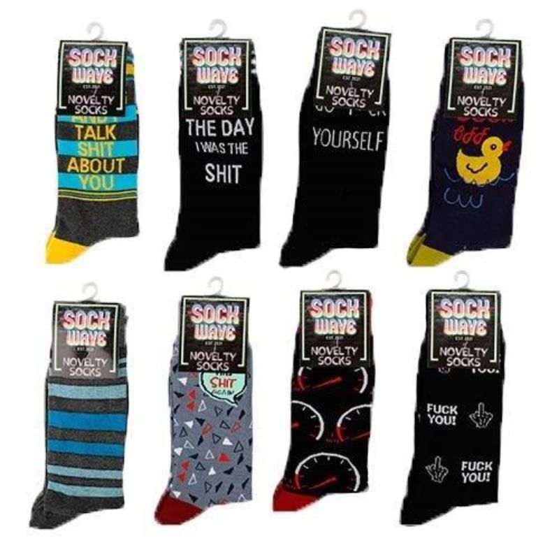 Assorted Rude Socks | The Base Warehouse
