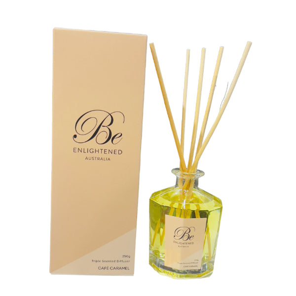 Be Enlightened Cafe Caramal Diffuser | The Base Warehouse