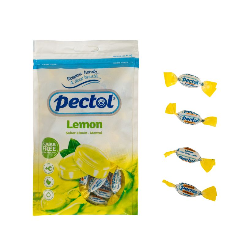 Damel Sugar Free Lemon Lozenger Mentol | The Base Warehouse