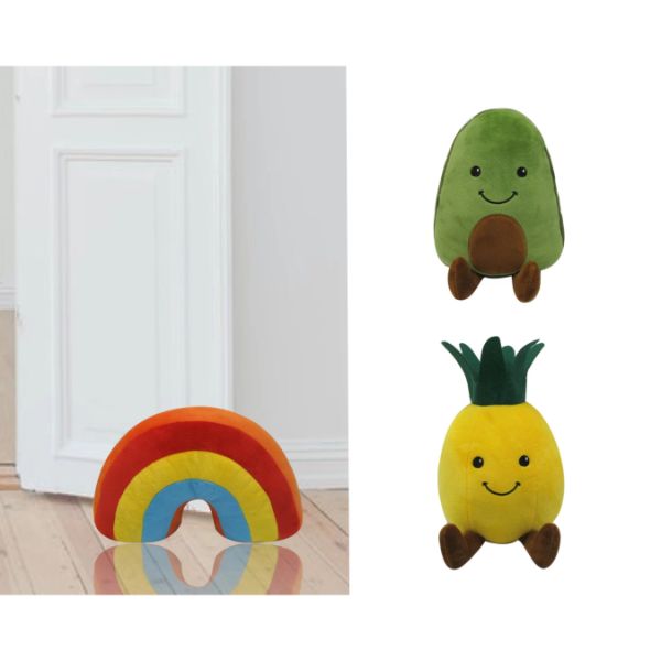 Fruits & Rainbow Door Stopper | The Base Warehouse