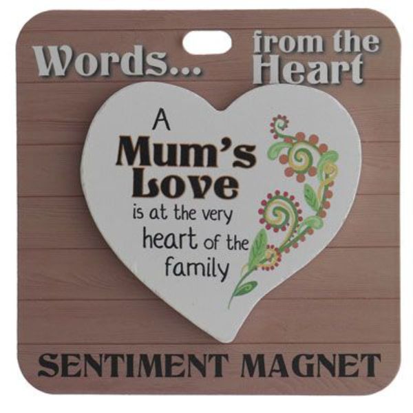 Mum Heart Magnet | The Base Warehouse