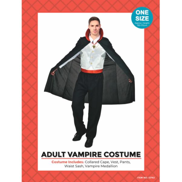 Adult Vampire Costume | The Base Warehouse