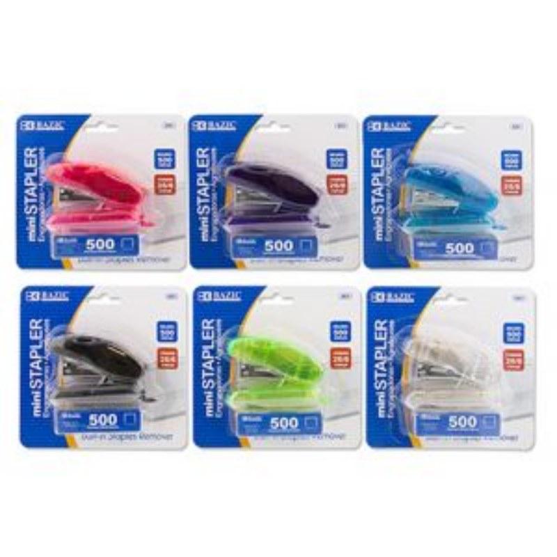 Bazic Stapler with 500 Staples | The Base Warehouse