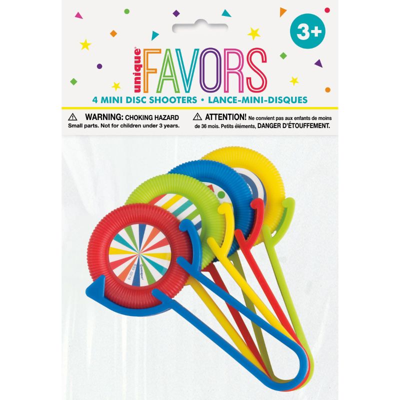 4 Pack Mini Disc Shooters | The Base Warehouse
