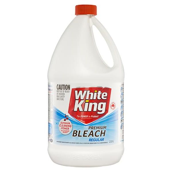 WHITE KING 2.5L PREMIUM LIQUID BLEACH REGULAR | The Base Warehouse