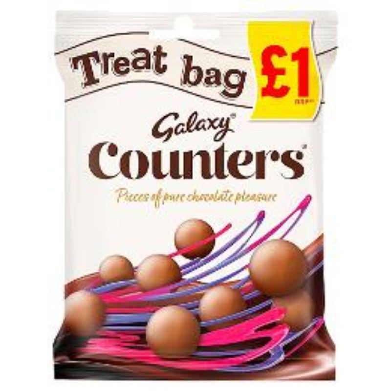 Galaxy Counters Choc Bag - 78g | The Base Warehouse
