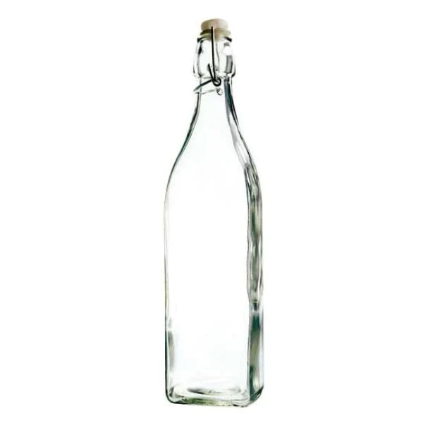 Glass Water Bottle - 1L | The Base Warehouse