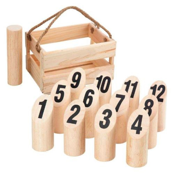 Outdoor Timber Toss Blocks | The Base Warehouse