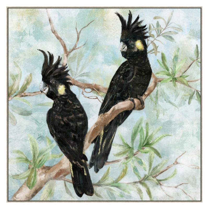 Zanda Couple Painting Wall Art - 83cm x 83cm | The Base Warehouse