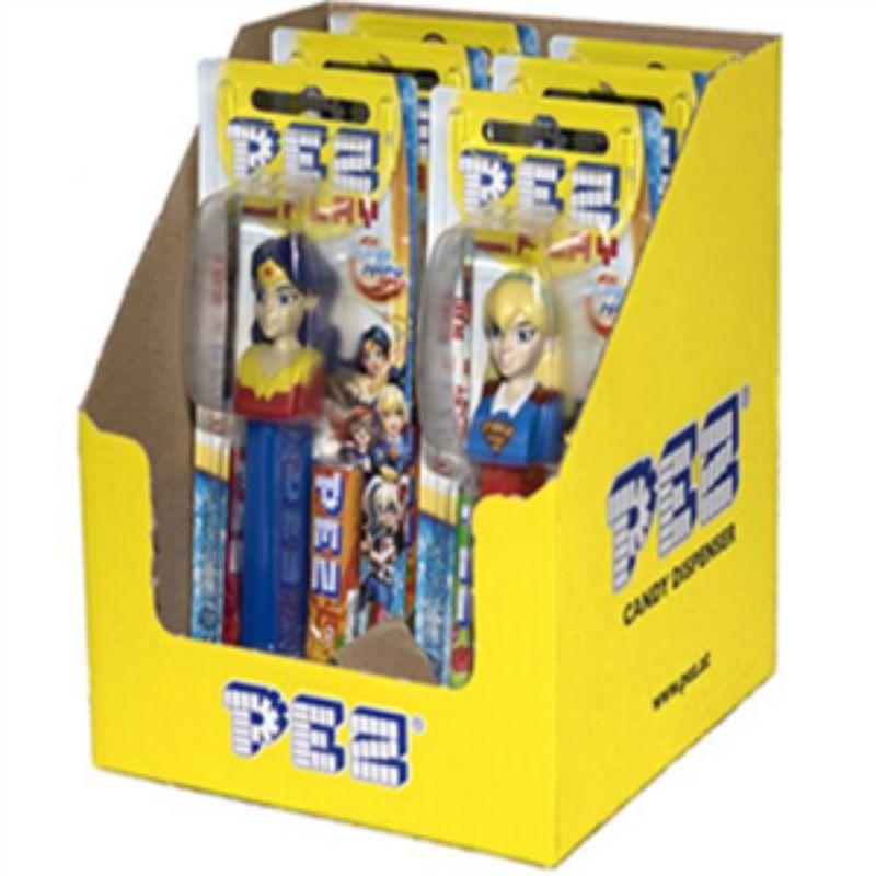 PEZ DC Superhero Girls Candy & Dispenser | The Base Warehouse