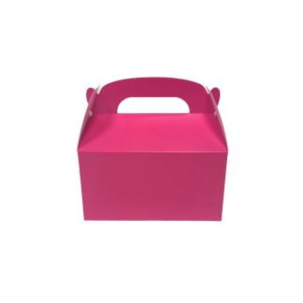 6 Pack Hot Pink Treat Box - 15cm x 9cm x 15cm | The Base Warehouse