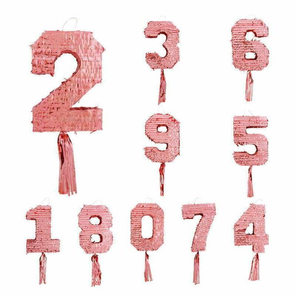 Rosegold Number 8 Pinata | The Base Warehouse
