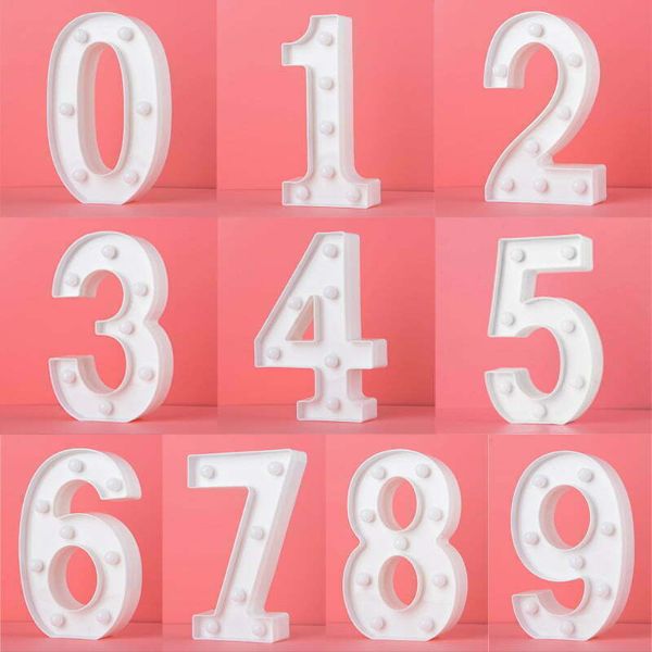 LED Number 1 Light | The Base Warehouse