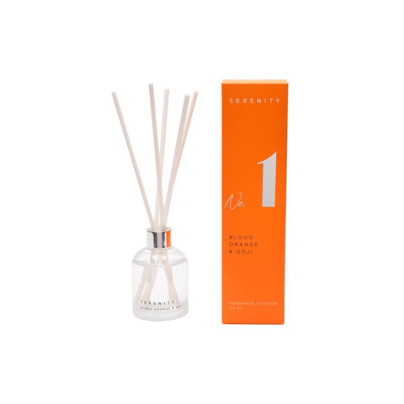 Serenity No.1 Blood Orange & Goji Fragrance Reed Diffuser - 150lm | The ...