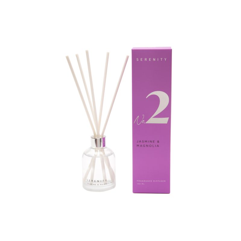 Serenity No.2 Jasmine & Magnolia Fragrance Reed Diffuser - 150ml | The ...