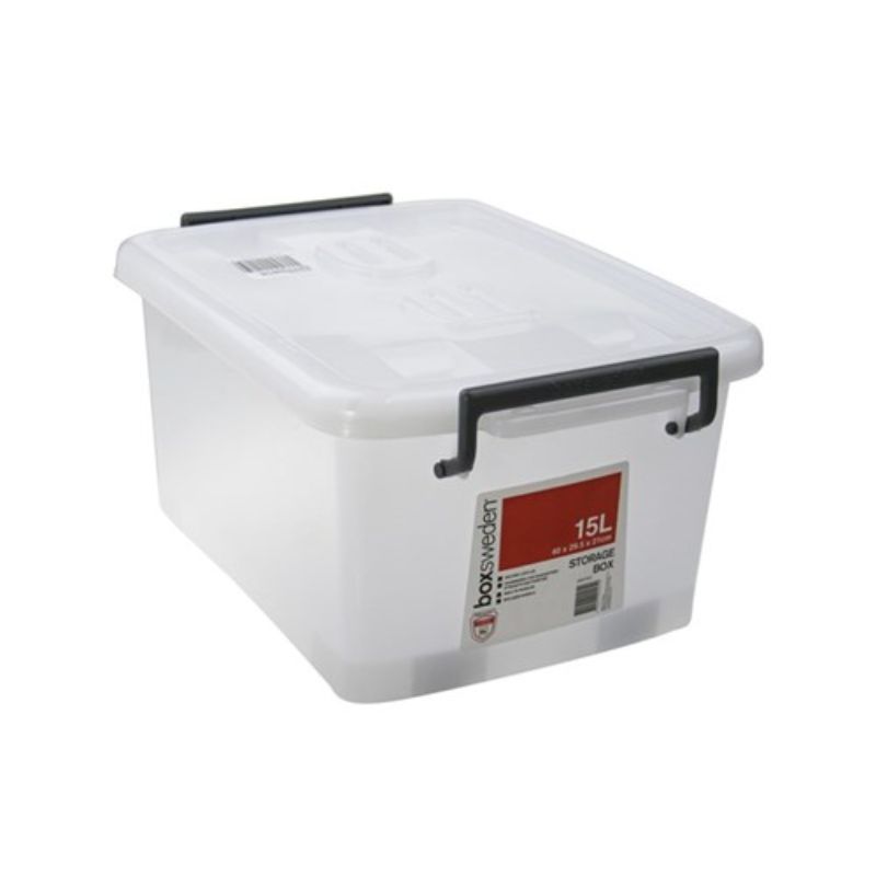Boxsweden Heavy Duty 15L Storage Box - 40cm x 29.5cm x 20.5cm | The ...