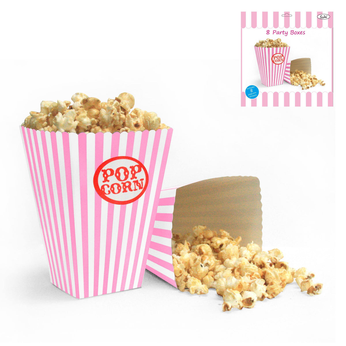 8 Pack Pink Treat Box | The Base Warehouse