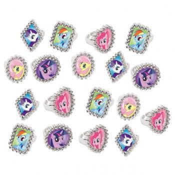 18 Pack My Little Pony Jewel Rings | The Base Warehouse