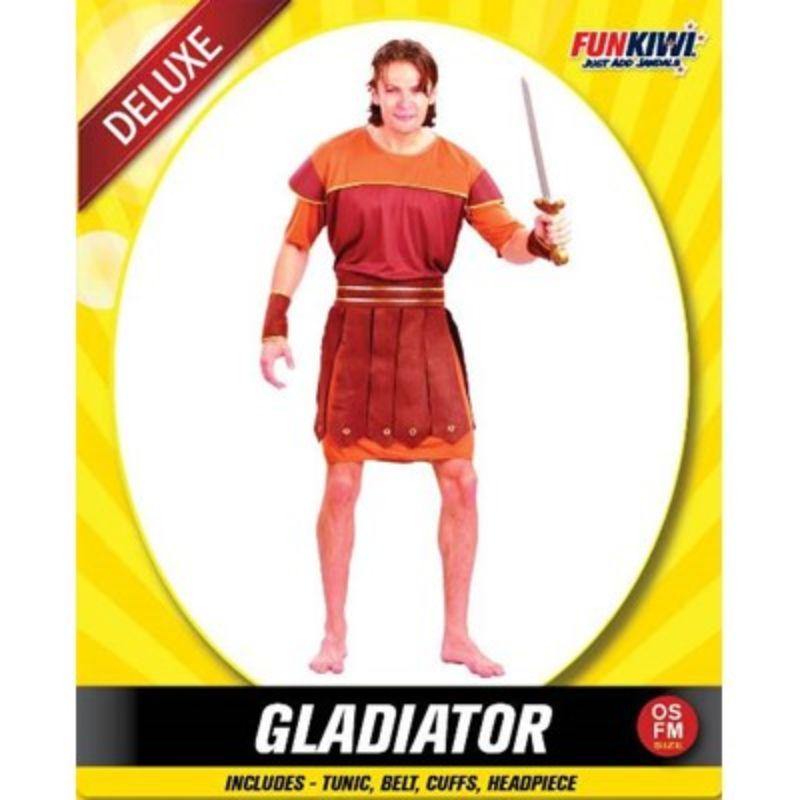 Mens Deluxe Gladiator Costume | The Base Warehouse