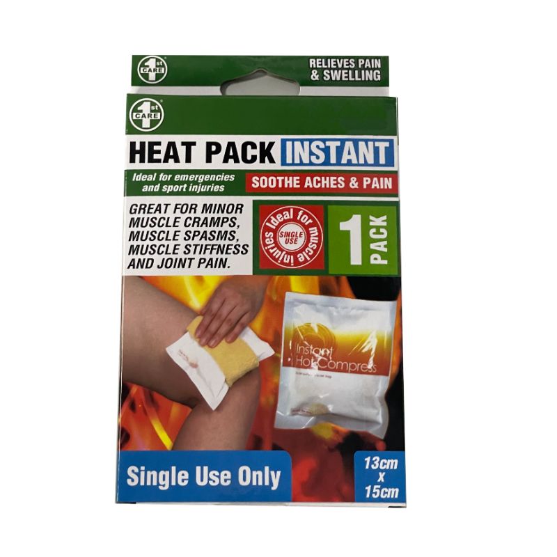 Instant Heat Pack - 13cm x 15cm | The Base Warehouse