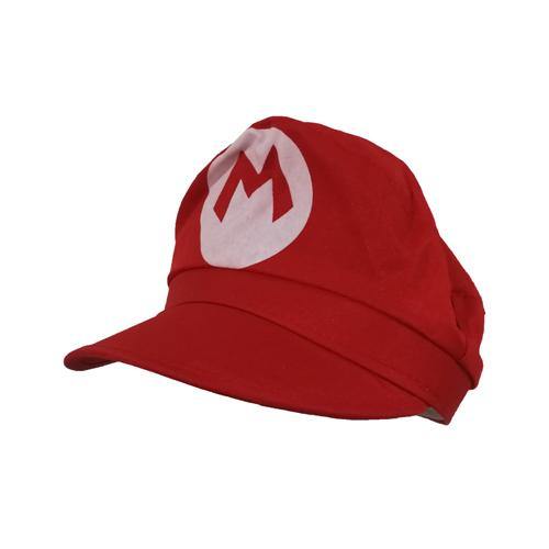 Red Mario Hat - Medium | The Base Warehouse