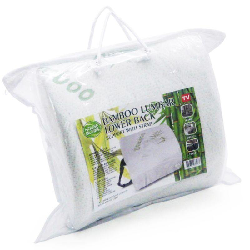 Bamboo Lumbar Support with Strap | The Base Warehouse