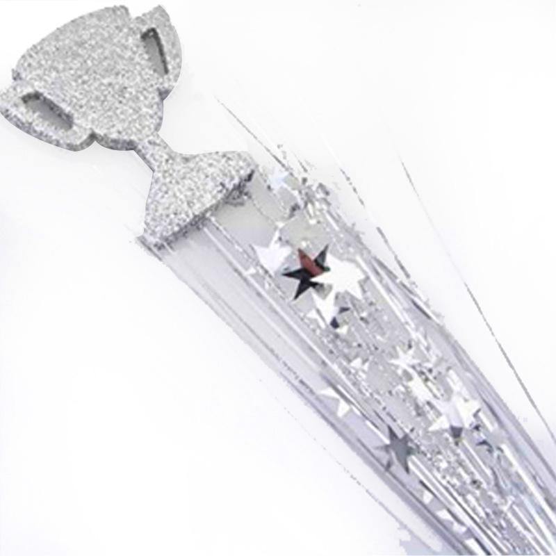 Decorative Silver Foam Spray Trophy Stick - 60cm | The Base Warehouse