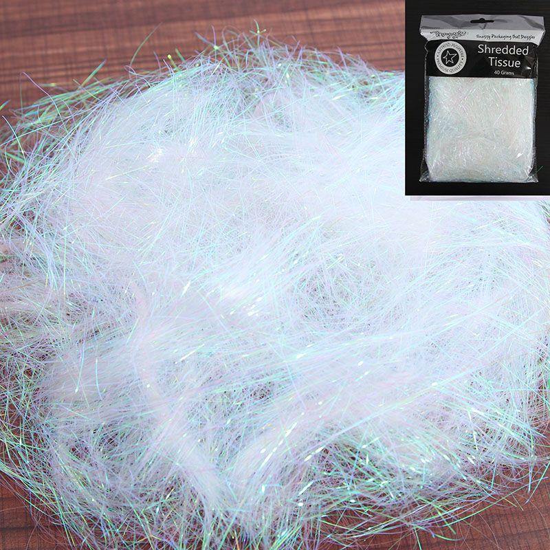 Iridescent Foil Shredded Paper - 40g | The Base Warehouse