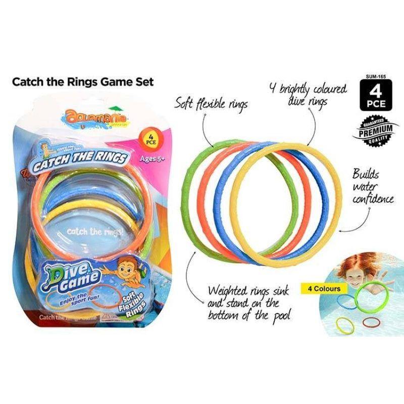4pce Water Catch The Ring Game | The Base Warehouse