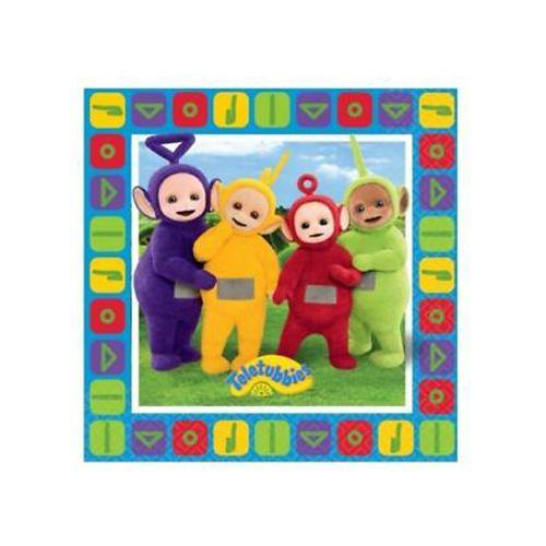 16 Pack Teletubbies Luncheon Napkins | The Base Warehouse