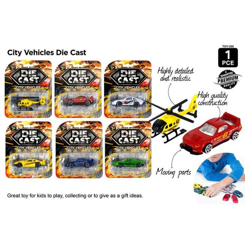 Diecast City Vehicle | The Base Warehouse